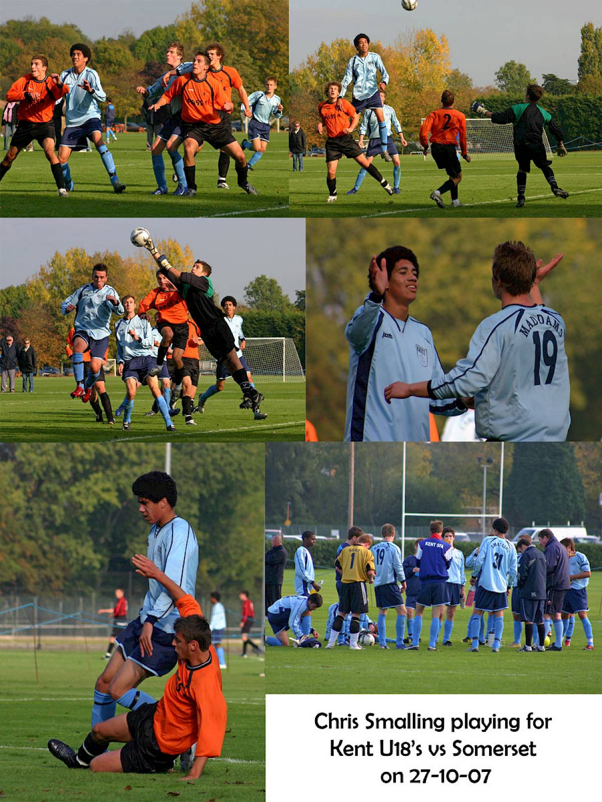 Chris Smalling - Fulham Debut - Kent Schools' FA
