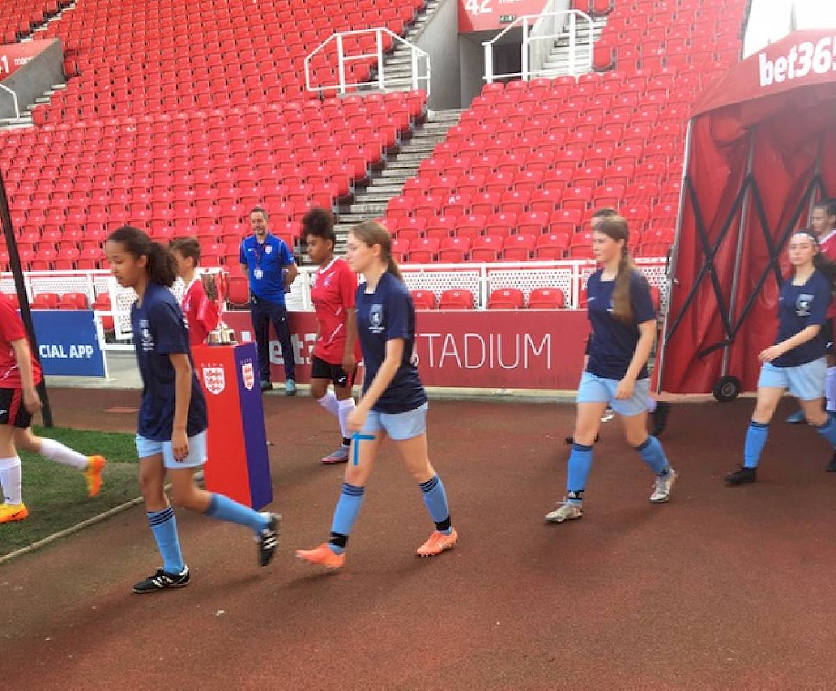 Photos from the ESFA U14 Girls Final (3) - Kent Schools' FA